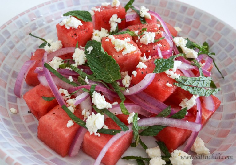 Summer Watermelon Salad | Salt & Chili